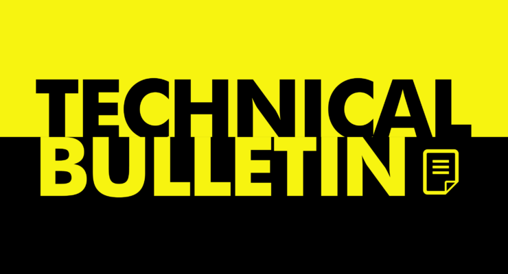Technical Bulletin 156 Clarification Around Requirements For Pipework