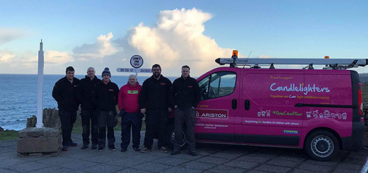 Candlelighters charity installation tour starts in Cornwall ...