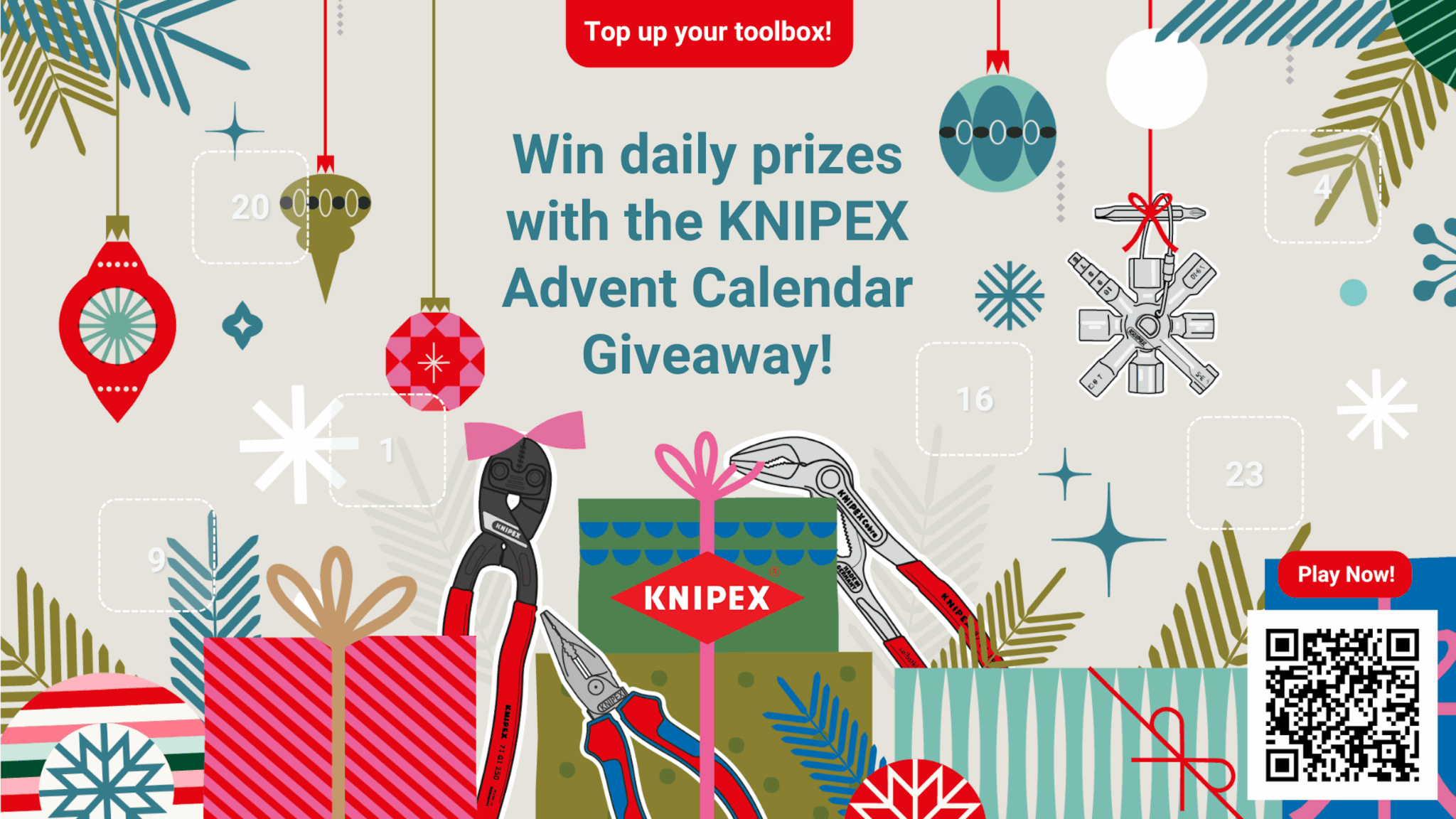 KNIPEX unveils 2025 Advent Calendar packed with plumber-friendly prizes ...